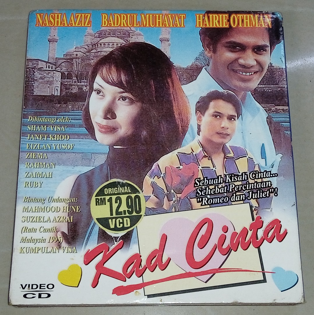 Vcd Filem Kad Cinta (1995), Hobbies & Toys, Music & Media, CDs & DVDs ...