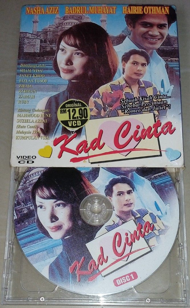Vcd Filem Kad Cinta (1995), Hobbies & Toys, Music & Media, CDs & DVDs ...