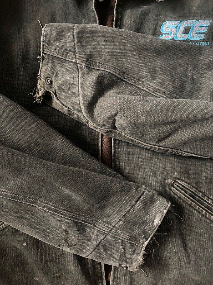 Vintage Carhartt J97 MOS Detroit Work Jacket on Carousell