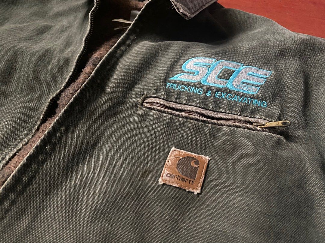 Vintage Carhartt J97 MOS Detroit Work Jacket on Carousell