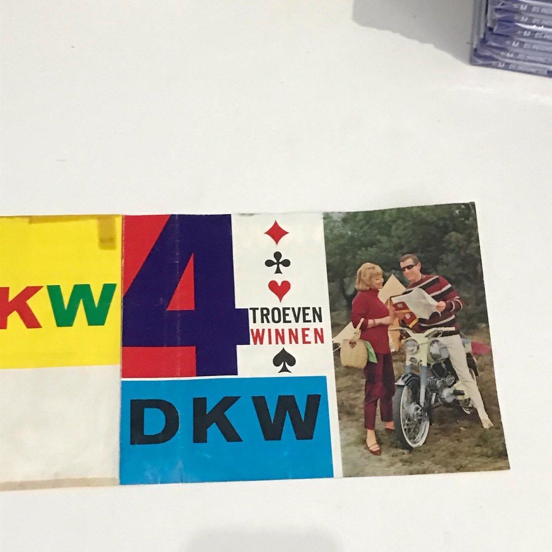 Vintage DKW Dampf kraft wagen 4 Troeven Winnen Brochure 2 germany ...