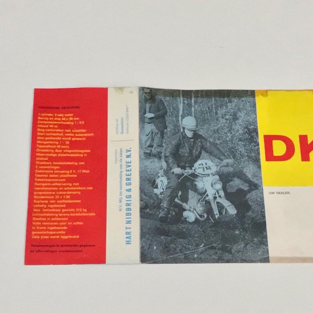 Vintage DKW Dampf kraft wagen 4 Troeven Winnen Brochure 2 germany ...