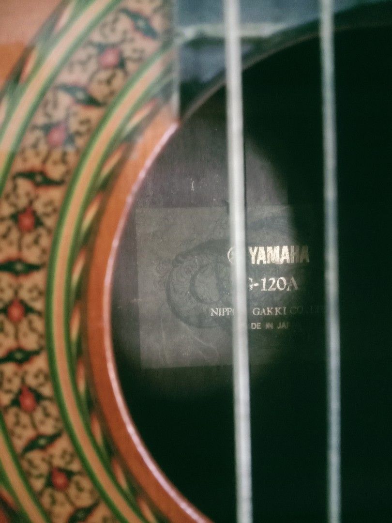 Vintage Yamaha G120A Nippon gakki Japan 1970, Musik & Media, Alat di Carousell