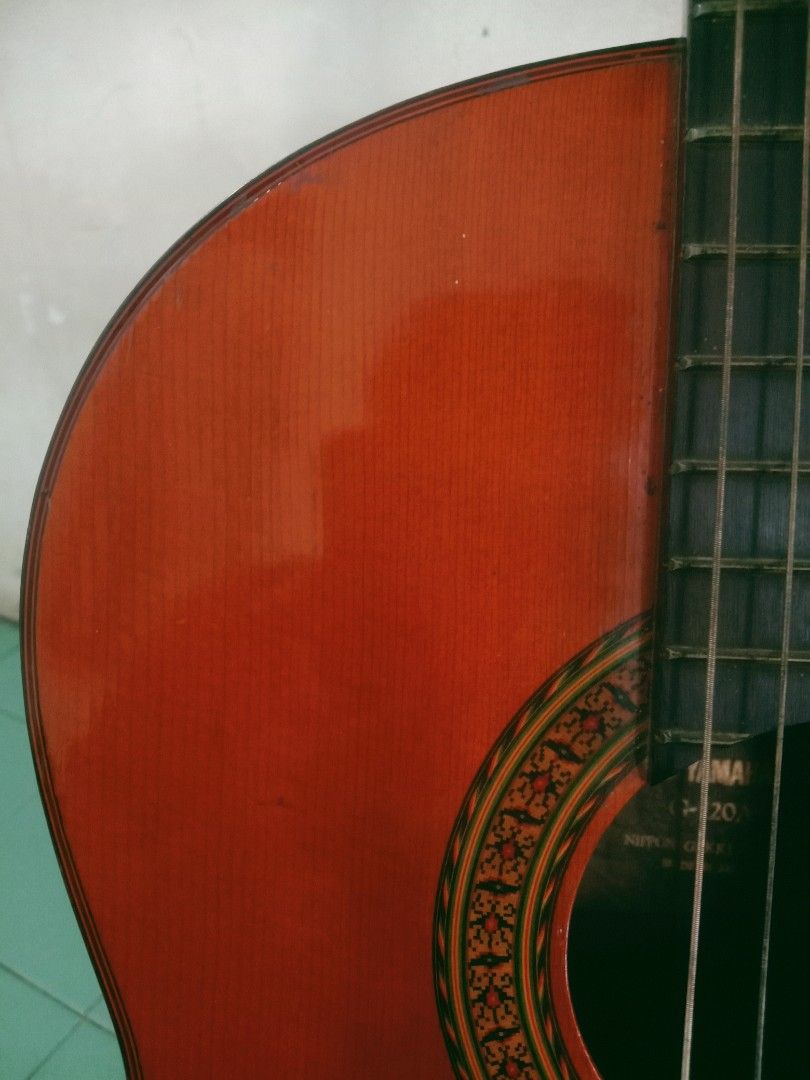 Vintage Yamaha G120A Nippon gakki Japan 1970, Musik & Media, Alat di Carousell