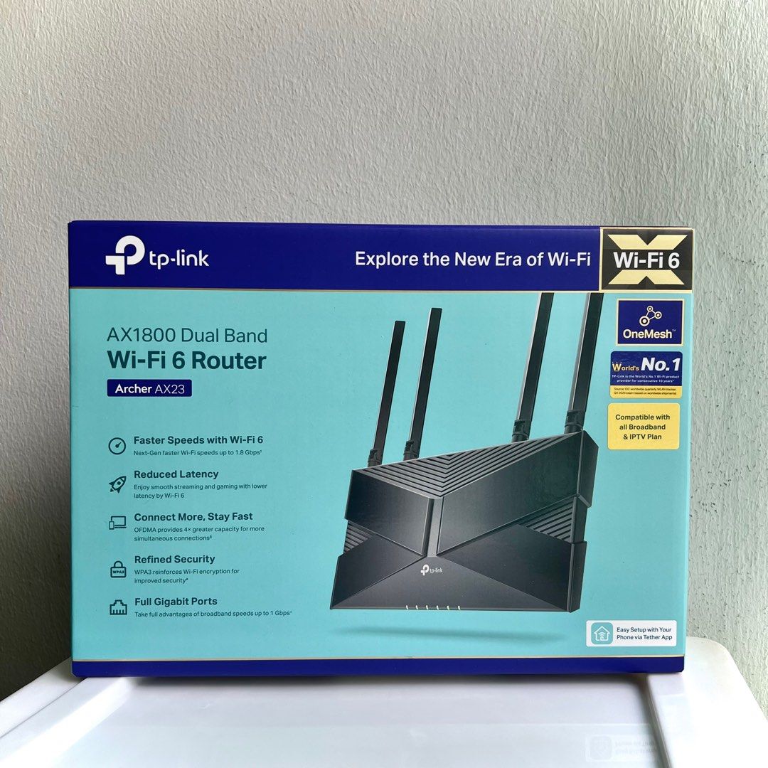 TP-link Archer AX23 Wifi Router & Nova Mesh, Computers & Tech, Parts ...