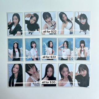 WTS CLEARANCE LE SSERAFIM LSFM CHAEWON SAKURA YUNJIN KAZUHA EUNCHAE UNFORGIVEN WEVERSE POB ...