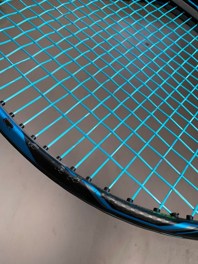 Yonex Ezone DR 98 blue tennis racket, Sports Equipment, Sports & Games ...