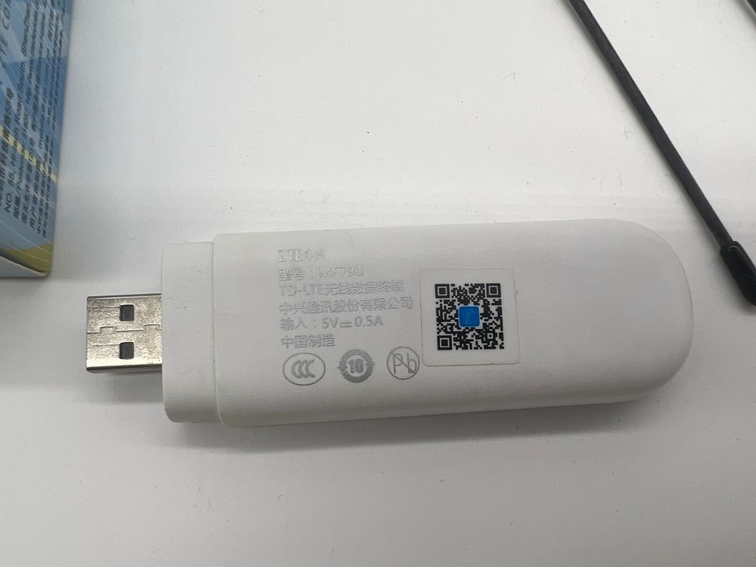 ZTE MF79U 4G LTE Dongle with external antenna, Computers & Tech, Parts ...