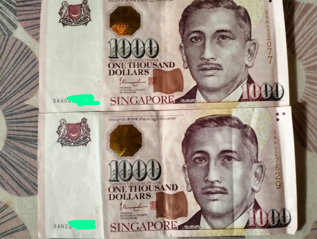 $1000 note, Hobbies & Toys, Memorabilia & Collectibles, Currency on ...