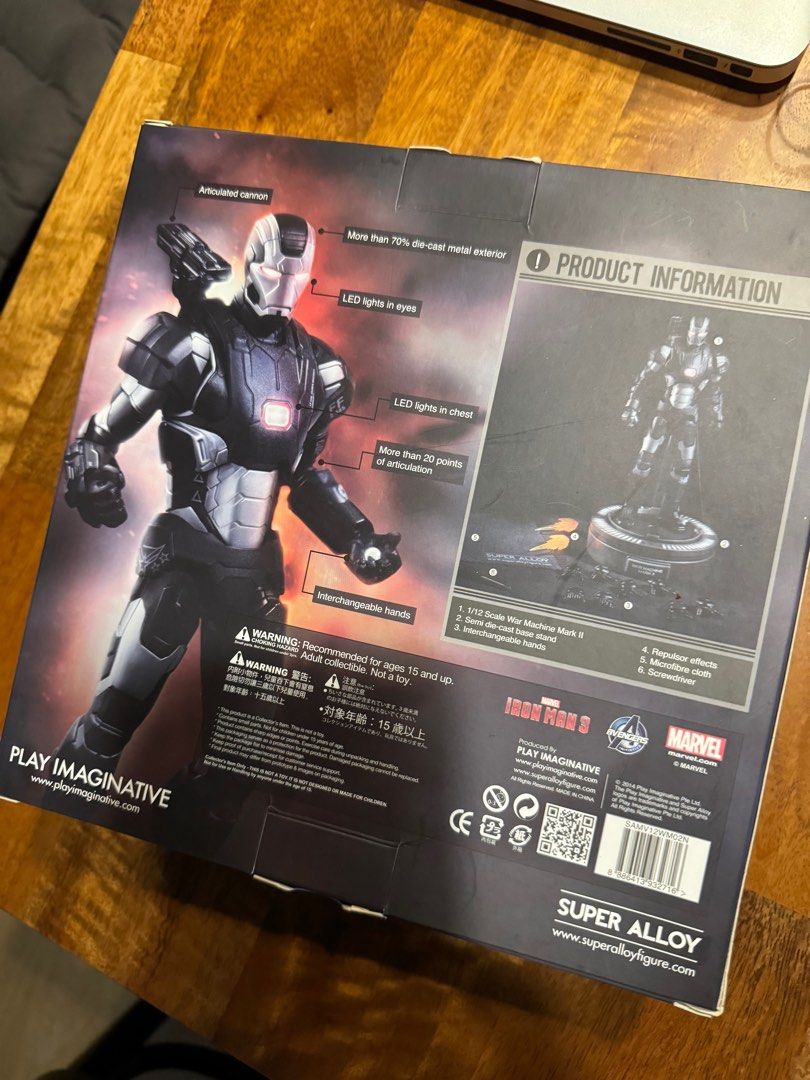 1/12 diecast war machine, Hobbies & Toys, Toys & Games on Carousell