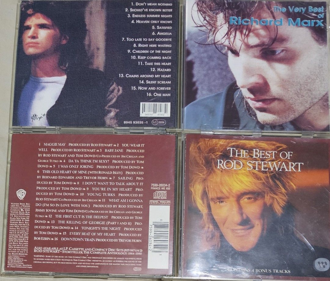 12 Music CDs featuring ABBA, Anne Murray, Billy Joel, Boney M, Carly ...