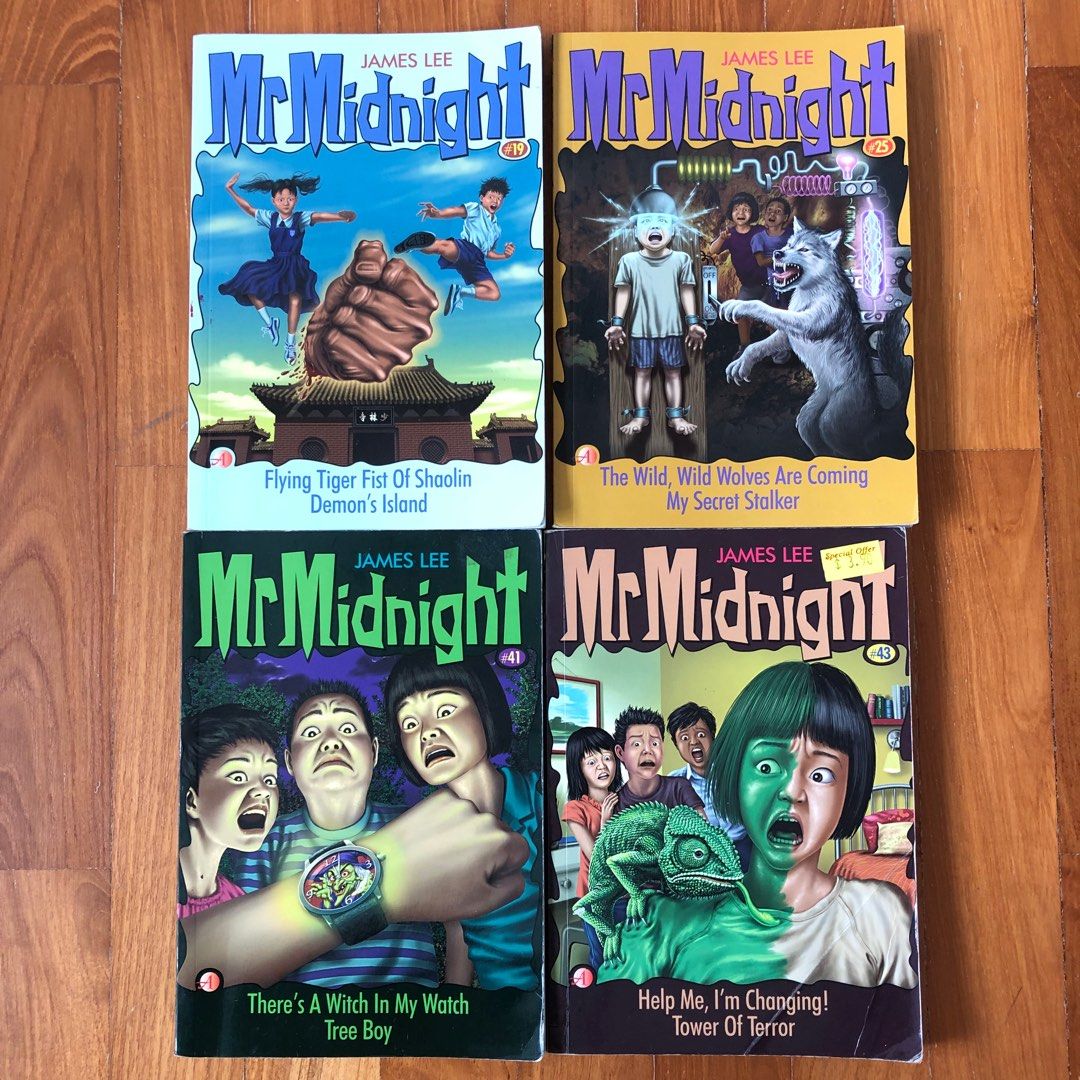 $2 each! Mr Mystery Mr Midnight story books suitable for primary school ...
