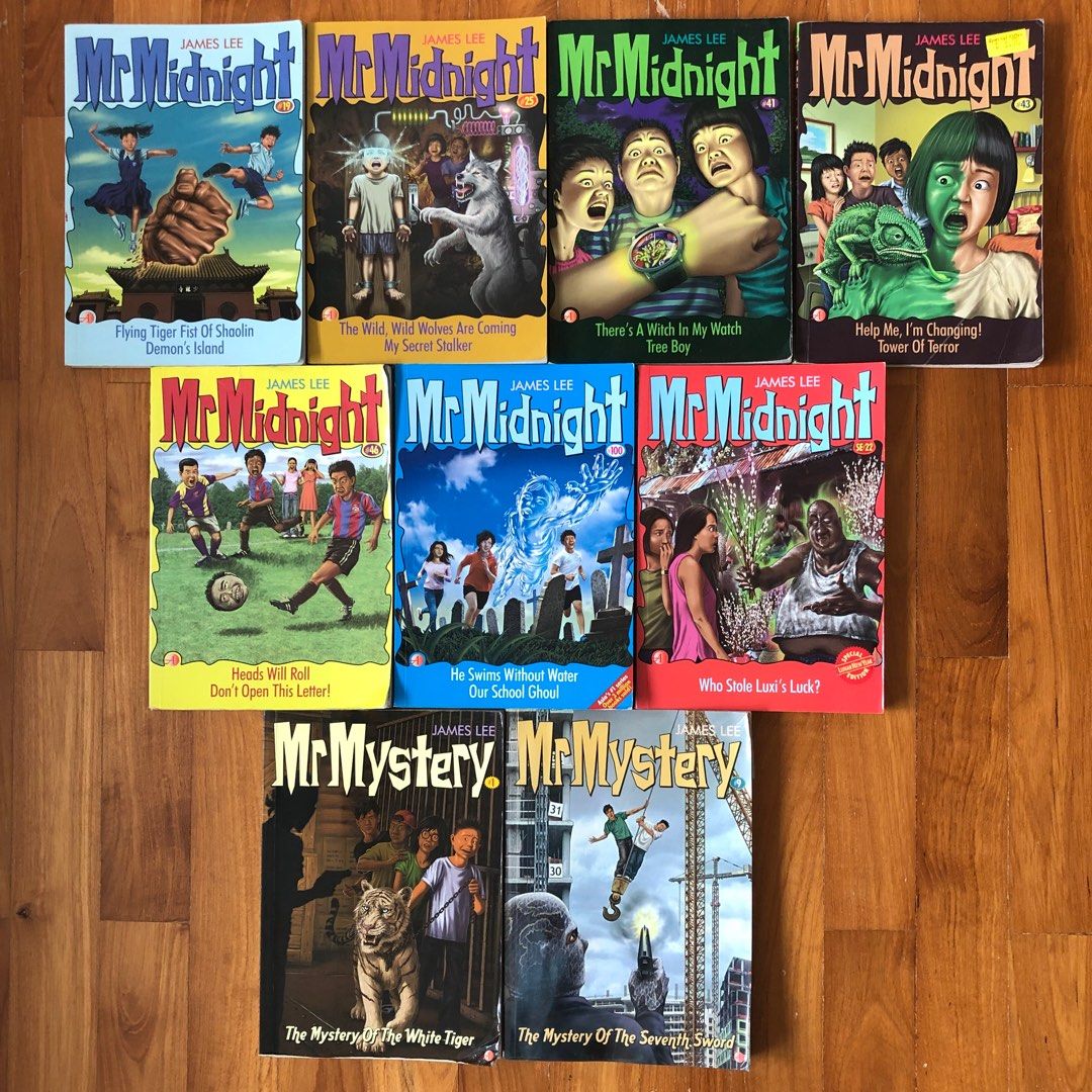 $2 each! Mr Mystery Mr Midnight story books suitable for primary school ...