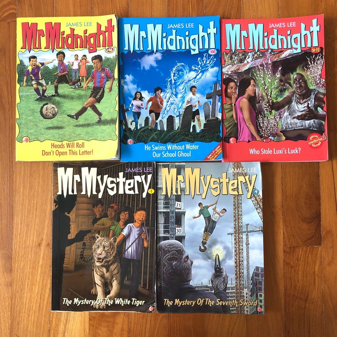 $2 each! Mr Mystery Mr Midnight story books suitable for primary school ...