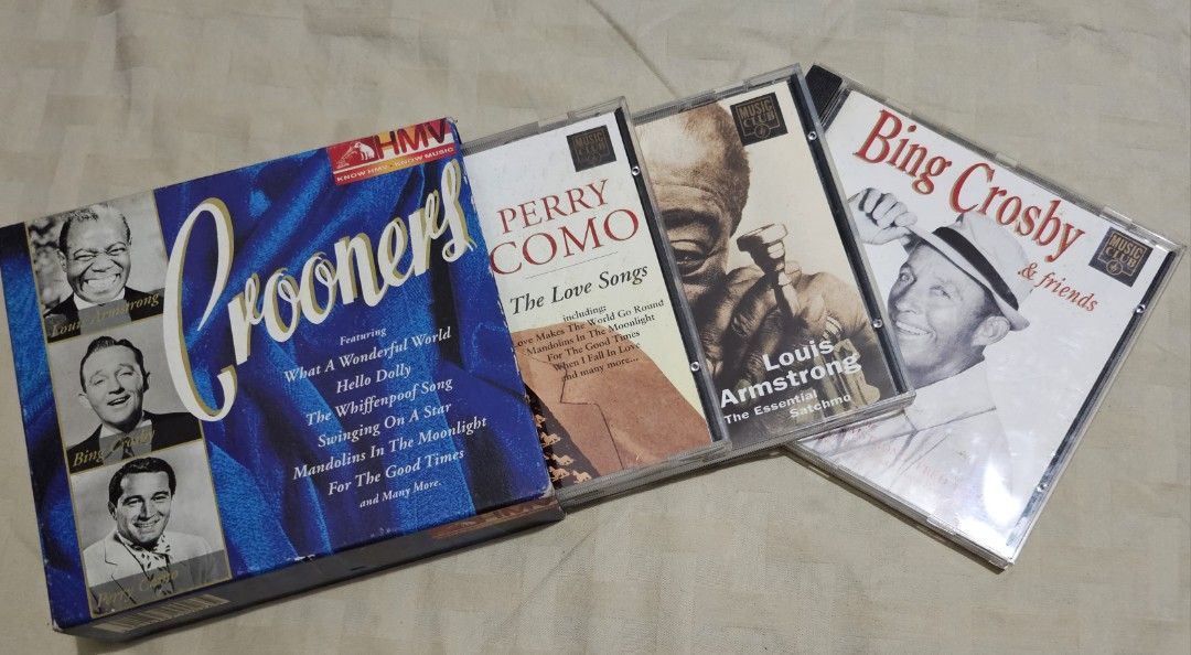 3-CD box set featuring Crooners, Louis Armstrong, Bing Crosby and Perry ...