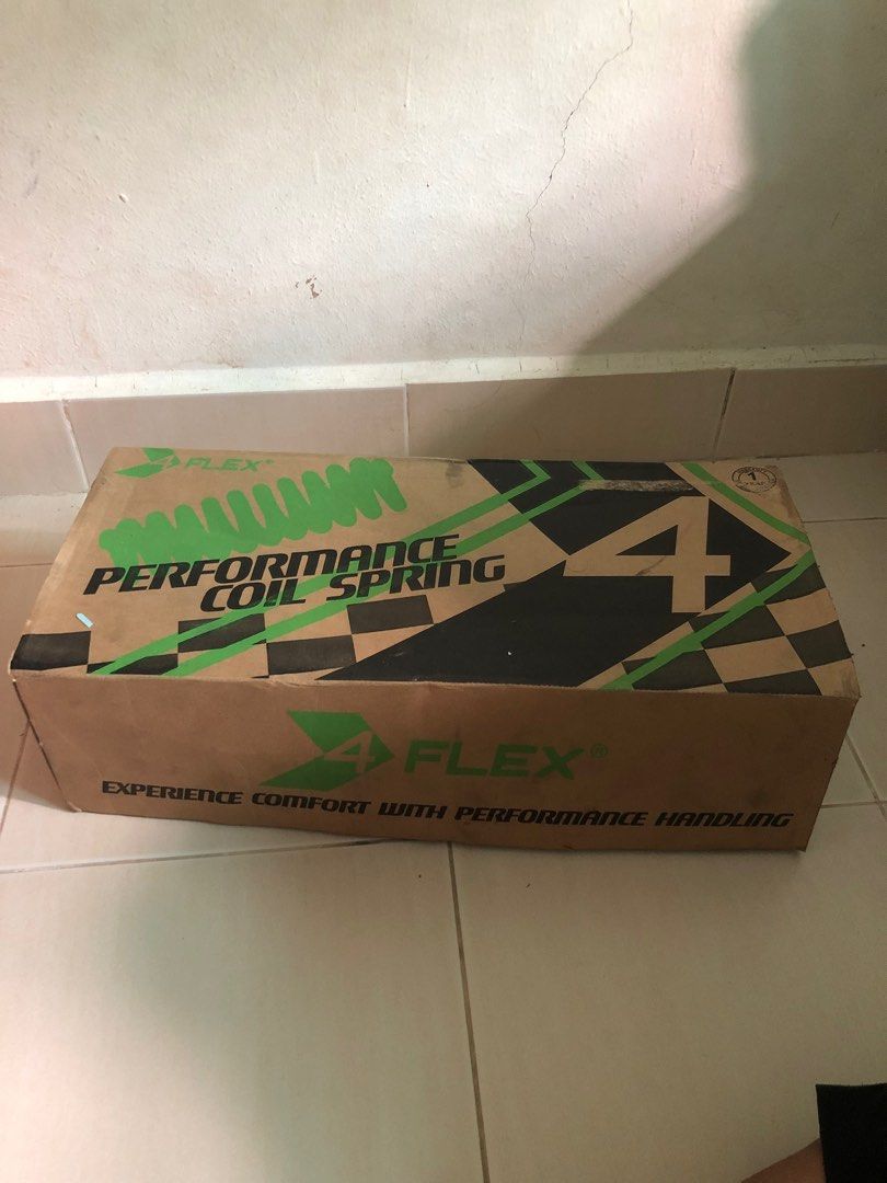 4 flex performance coil spring myvi 1st gen, Auto Accessories on Carousell