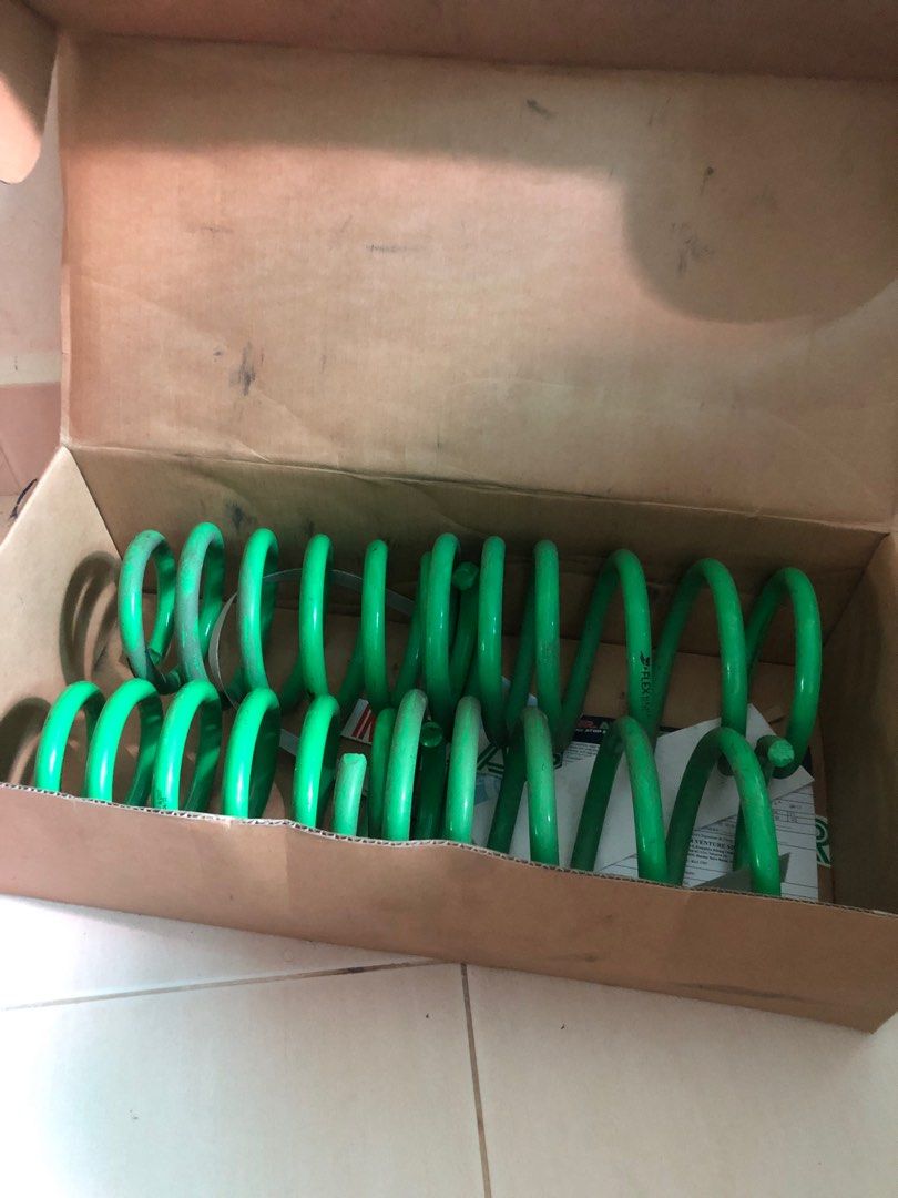 4 flex performance coil spring myvi 1st gen, Auto Accessories on Carousell