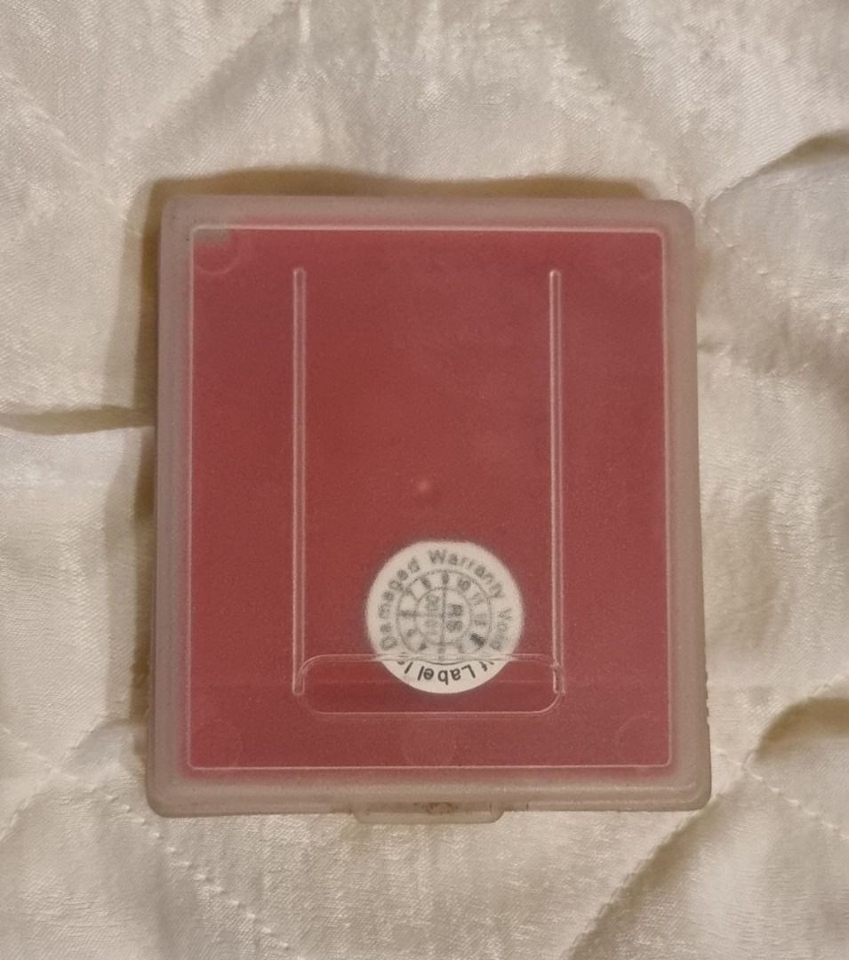 Authentic (screw towards bottom) 90s Pokemon Red Version Game Cartridge ...