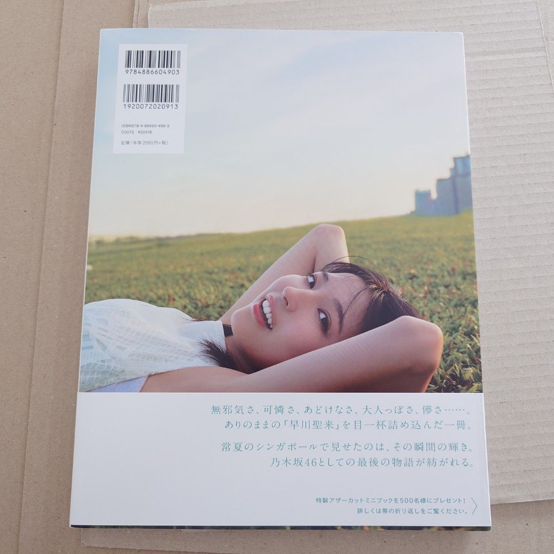 全新冇postcard 罕有 7net限定封面 早川聖來 日本 寫真集 hayakawa seira Japan photo book 乃木坂46 Nogizaka46, 興趣及遊戲, 書本 ...