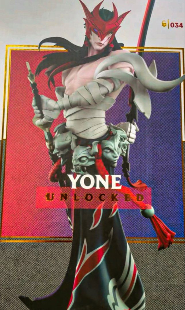 [預訂]「figure」英雄聯盟 LEAGUE OF LEGENDS Yone 犽凝 全新figure 英雄聯盟figure LoL ...
