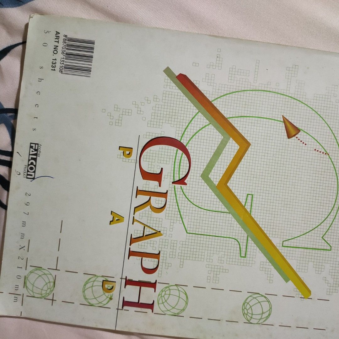 a4 graph pad, Hobbies & Toys, Stationery & Craft, Stationery & School ...