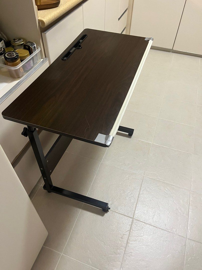 Adjustable Computer table, Furniture & Home Living, Furniture, Tables ...