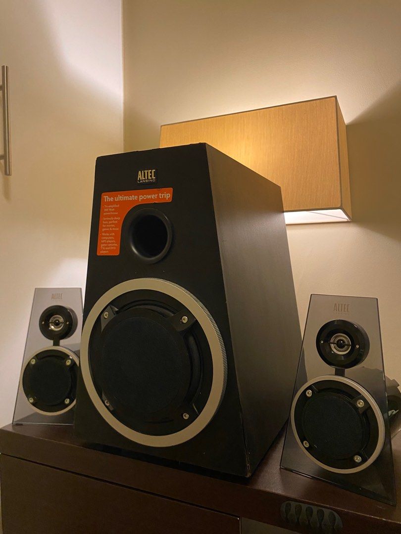 Altec Lansing Expressionist Ultra MX6021 2.1 Speaker System, Audio ...