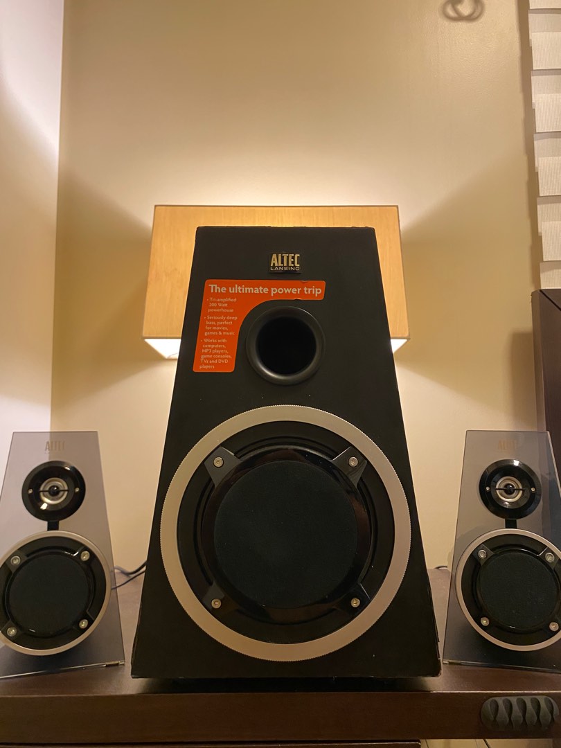 Altec Lansing Expressionist Ultra MX6021 2.1 Speaker System, Audio ...