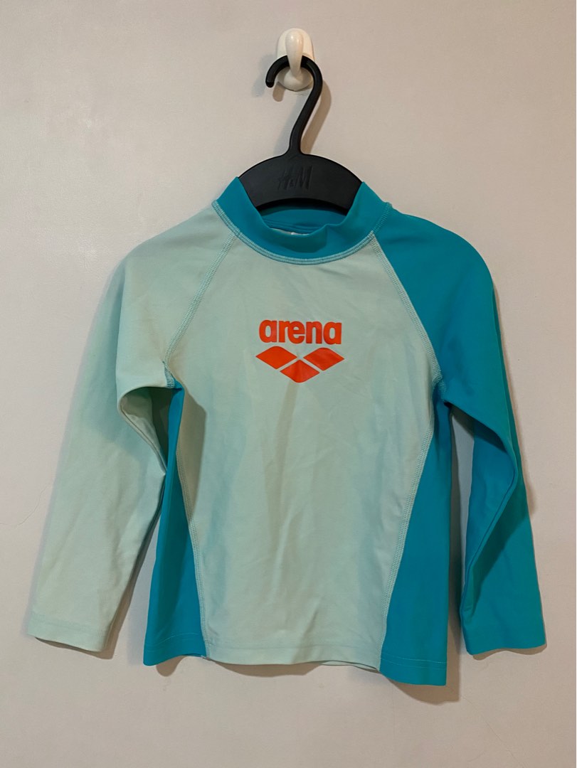 Arena Rash Guard 110, Babies & Kids, Babies & Kids Fashion on Carousell
