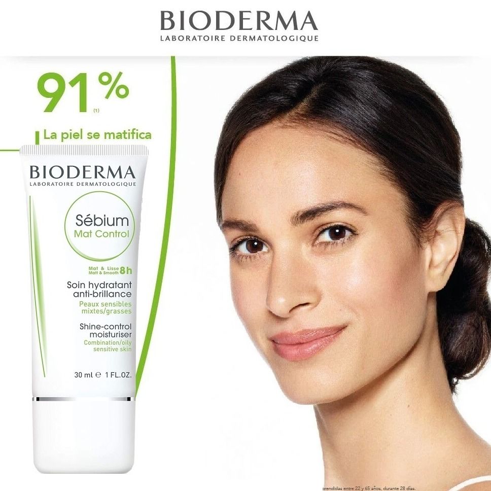 [Exp. July 2025] Bioderma Sebium Mat Control Moisturizer 30ml, Beauty ...