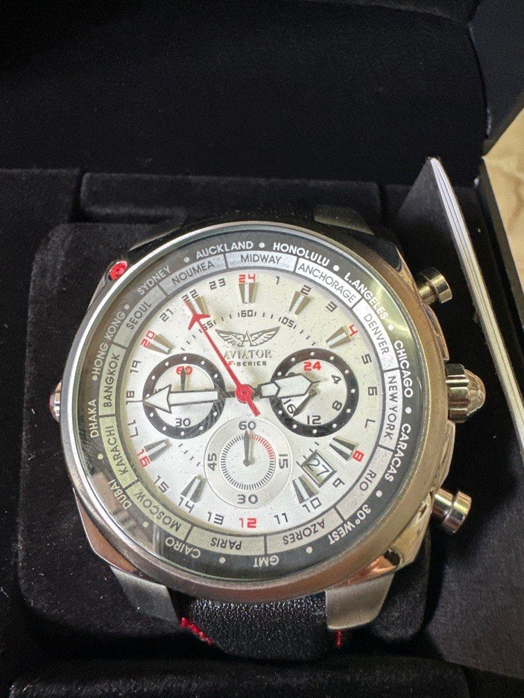 Aviator Swiss Watch, Men's Fashion, Watches & Accessories, Watches on ...