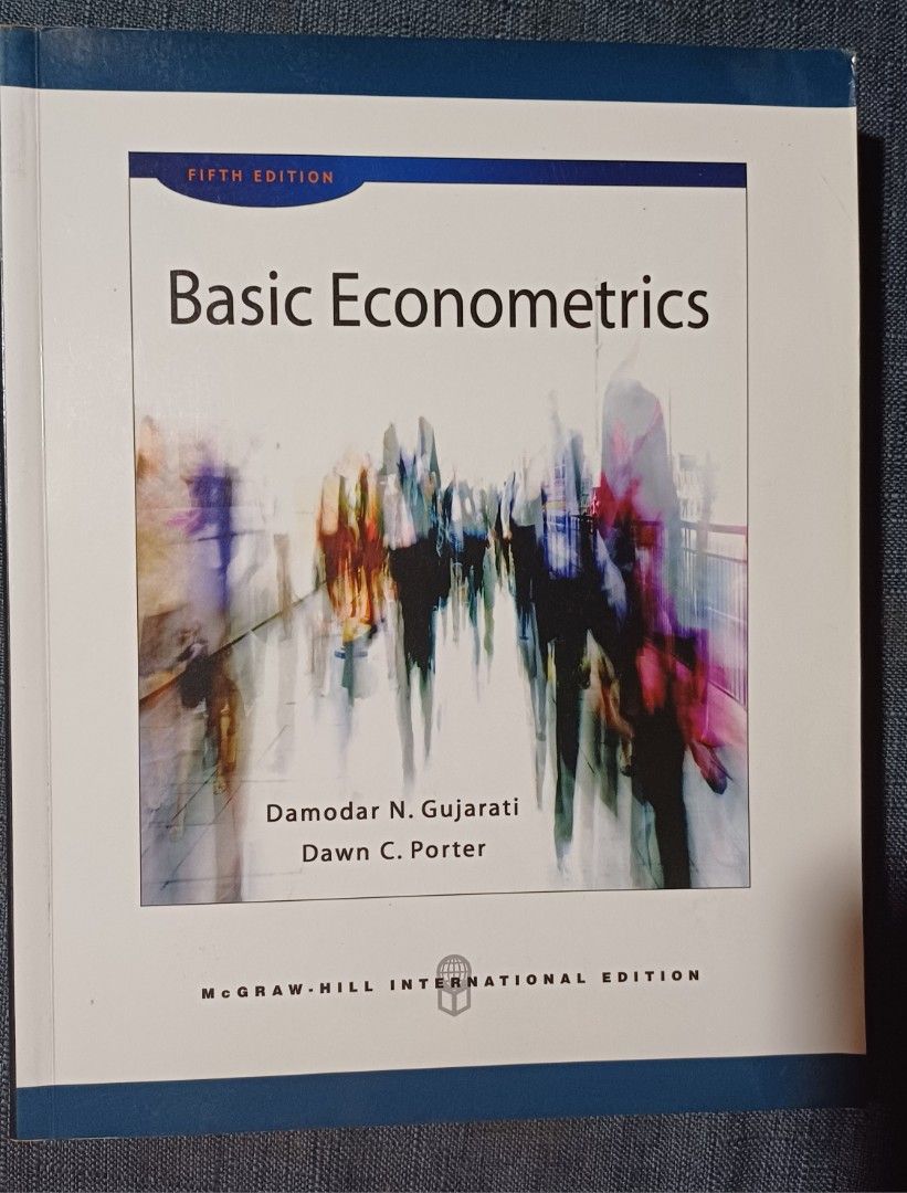 Basic Econometrics (McGraw Hill), Hobbies & Toys, Books & Magazines, Textbooks on Carousell