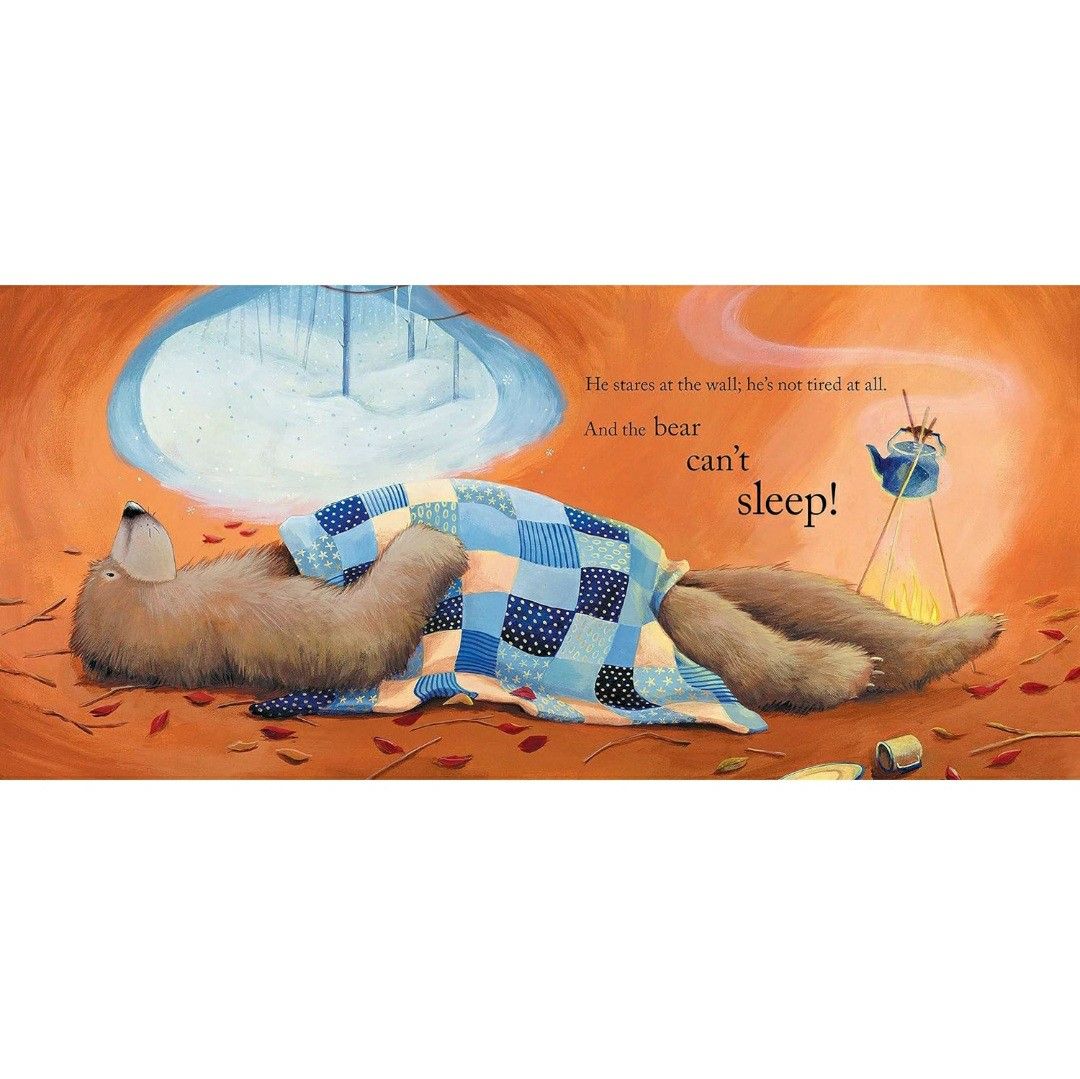 BN Bear Can't SLEEP By Karma Wilson and Illustrated by Jane Chapman ...