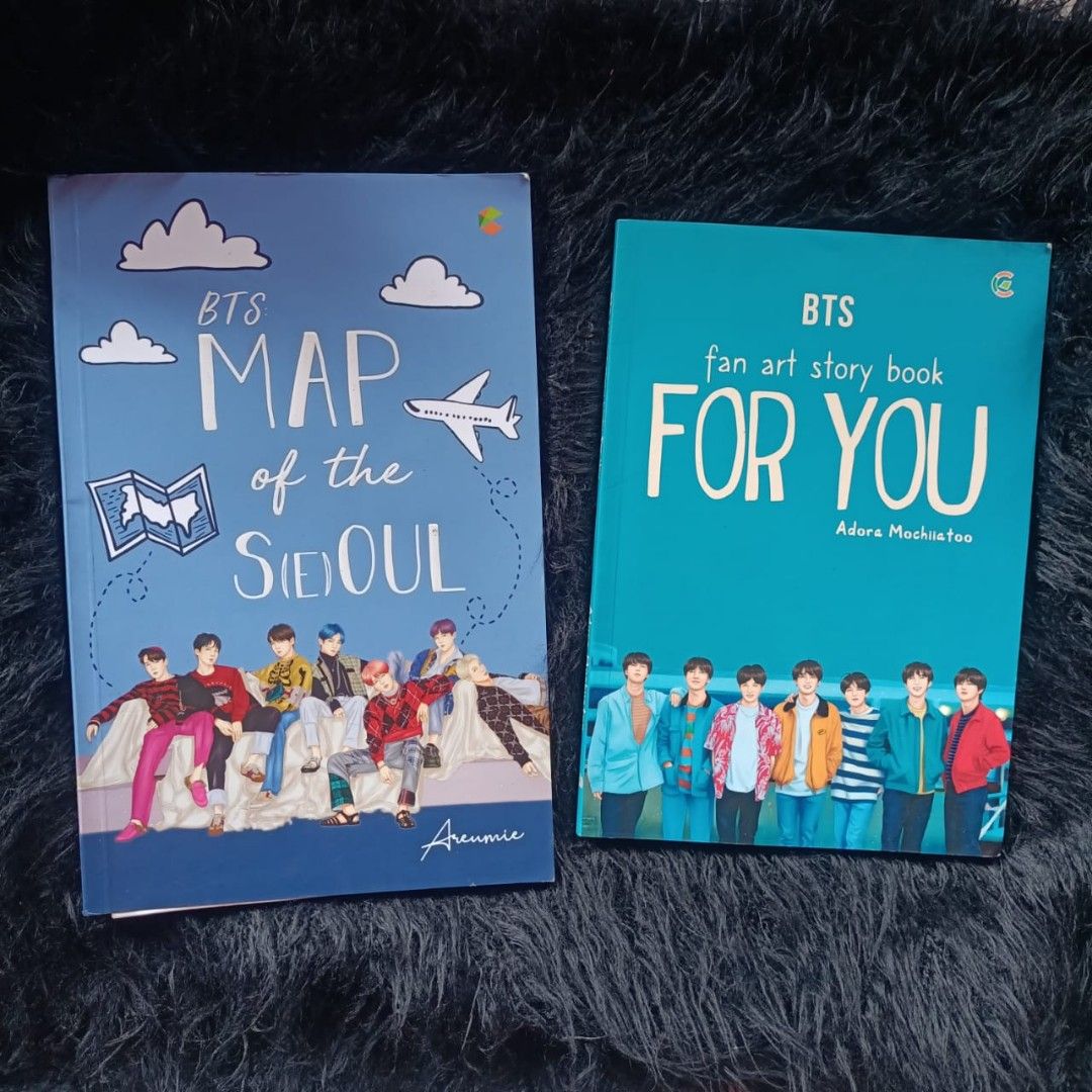Buku KPop BTS Map of The Seoul & BTS For You Original, Buku & Alat ...