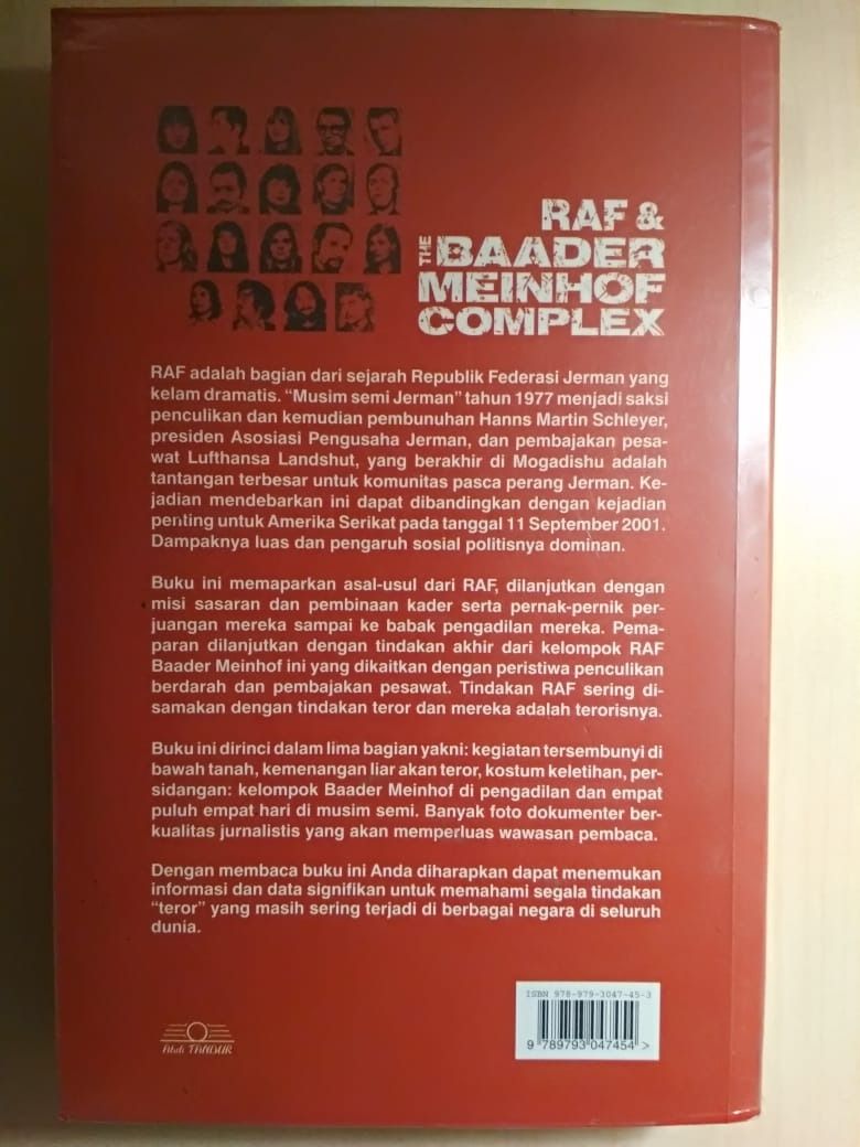 Buku RAF & The Baader Meinhof Complex (terjemahan), by Stefan Aust ...