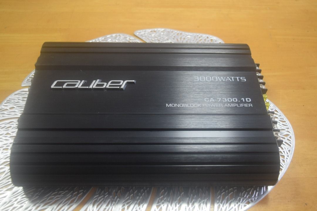 CALIBER Monoblock Power Amp CA-7300.1D 3000Watts Mono-Block Car Power ...