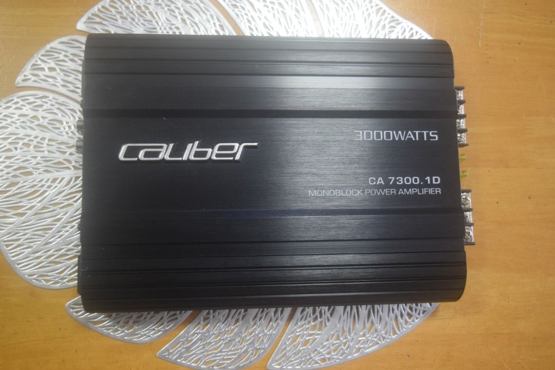 CALIBER Monoblock Power Amp CA-7300.1D 3000Watts Mono-Block Car Power ...
