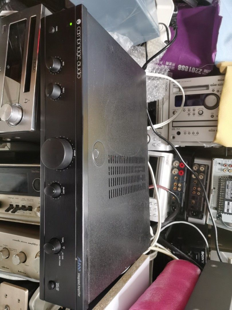 Cambridge audio Integrated stereo amplifier Model A300, 音響器材, Soundbar ...