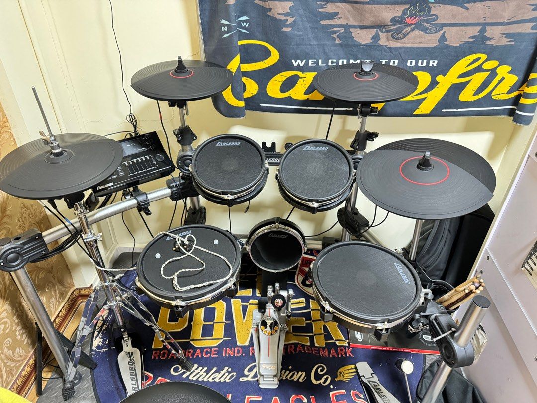 Carlsbro CSD 600 Electronic Drumset, Hobbies & Toys, Music & Media ...