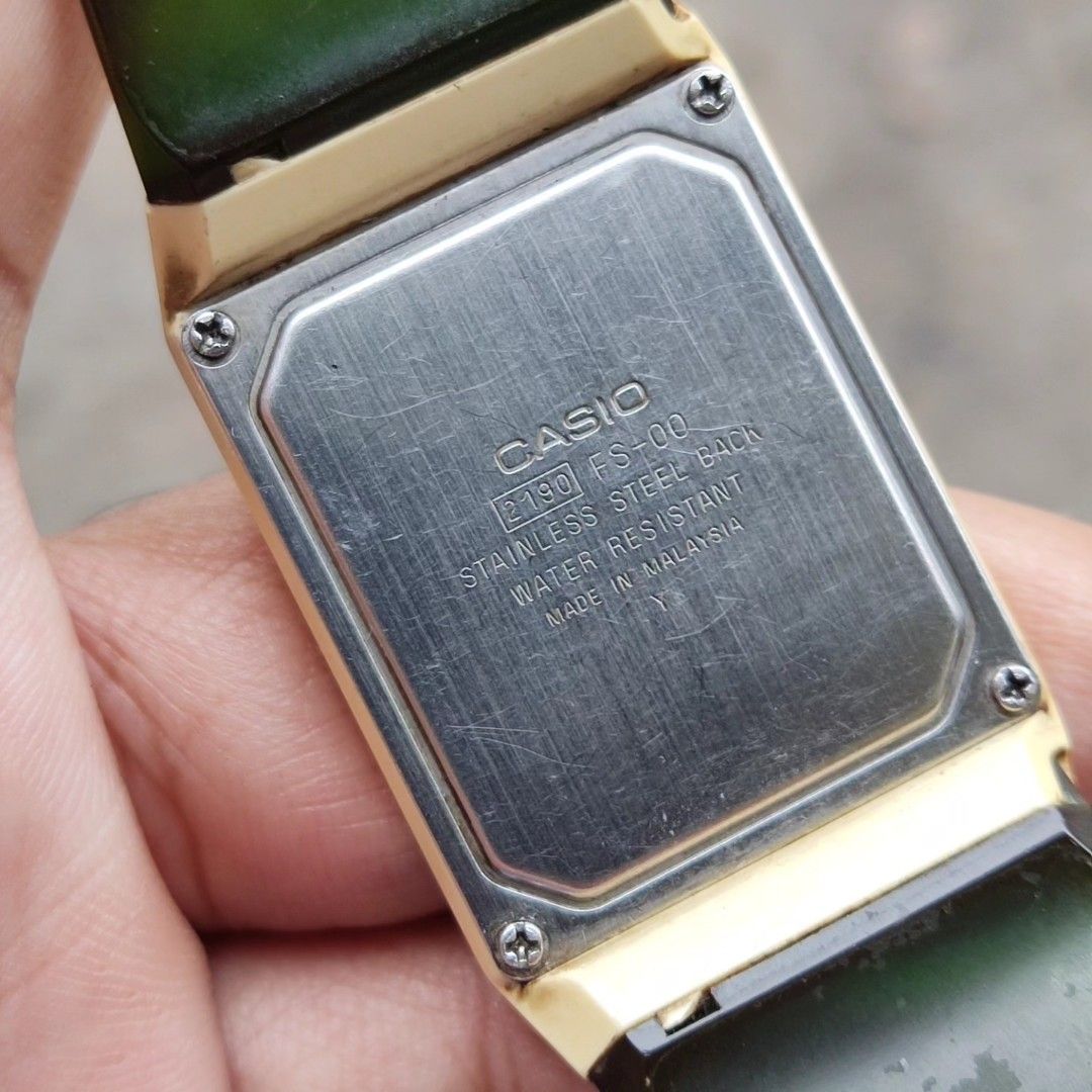 Casio Vintage Film Watch Normal second, Fesyen Pria, Jam Tangan di ...