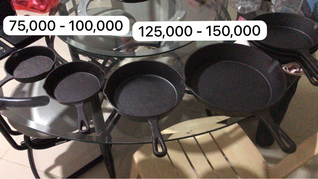 Cast Iron | Wajan Besi Cor, Kitchen & Appliances di Carousell