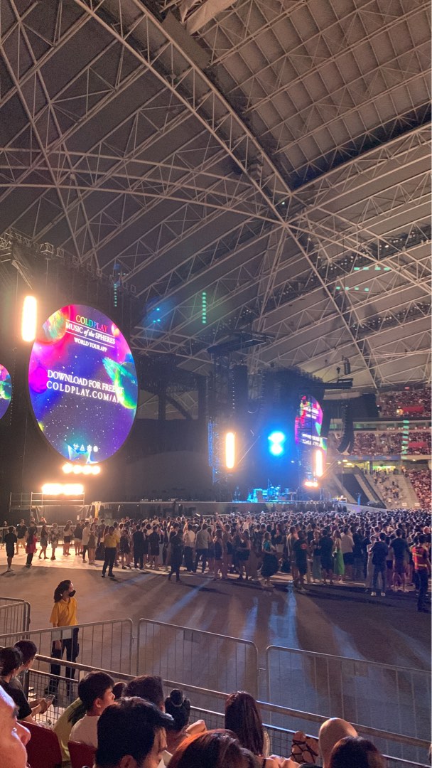 CAT 2 ( 1 Ticket) 30 Jan Coldplay, Tickets & Vouchers, Event Tickets on ...