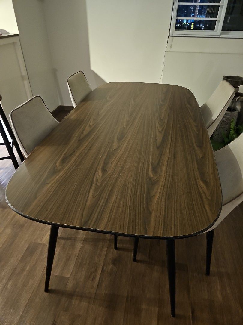 CELLINI Dining table set, Furniture & Home Living, Furniture, Tables ...