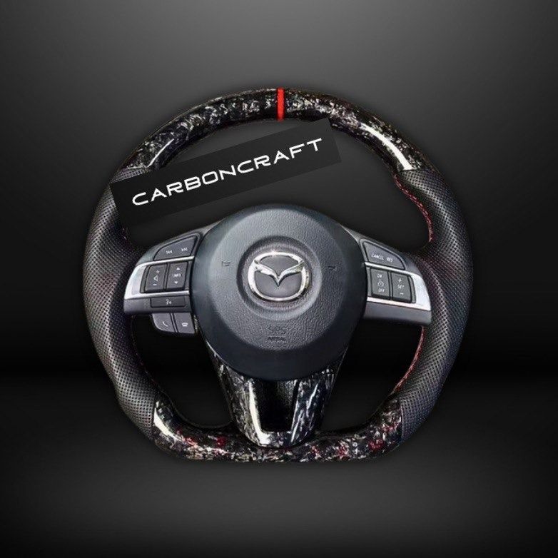 CHEAPEST Mazda Full-Custom Carbon Fibre/Forged Carbon Perforated ...