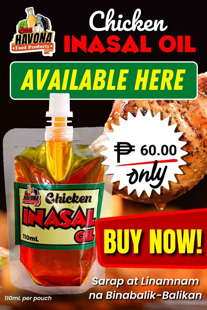 Mang Inasal Chicken Oil