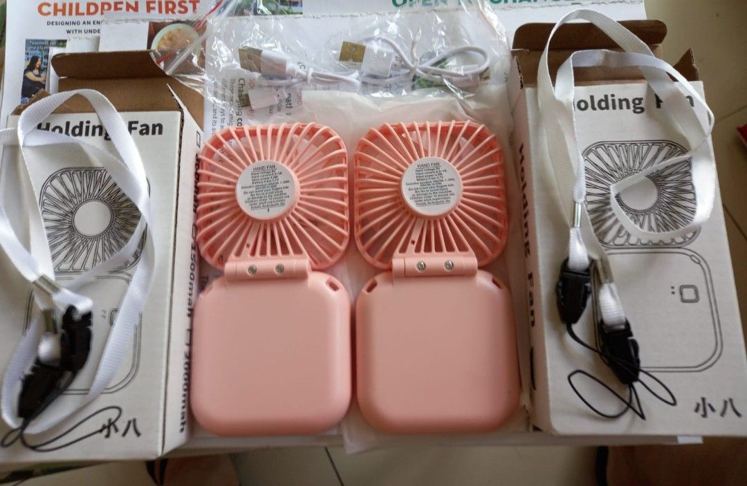 ‼️CLEARANCE‼️ Brand New Portable Foldable Fan, Hobbies & Toys ...