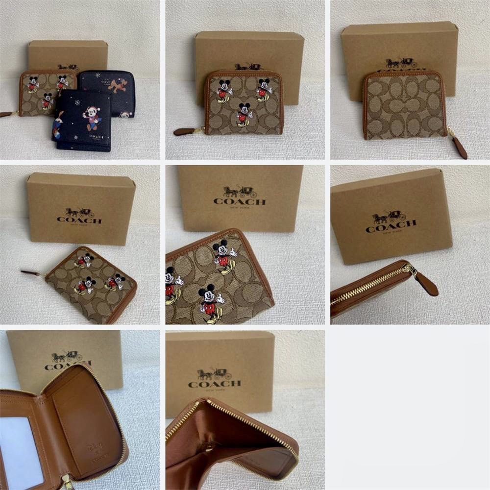 Coach disney mickey short wallet/ long wallet, Women's Fashion, Bags ...