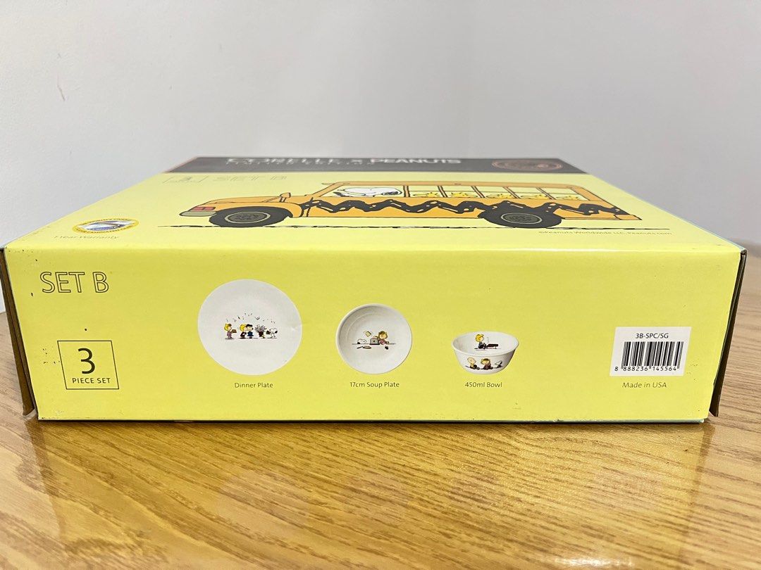 Corelle Snoopy Peanuts Corningware, Furniture & Home Living ...