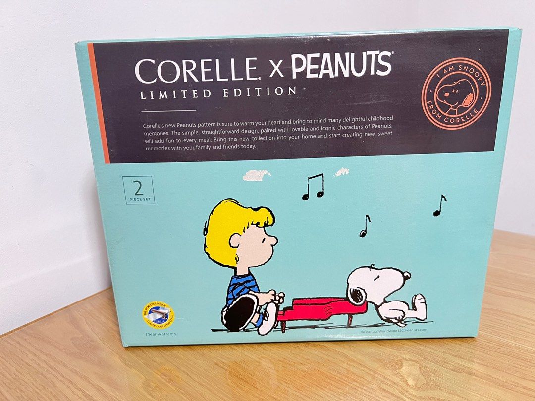 Corelle Snoopy Peanuts Corningware, Furniture & Home Living ...