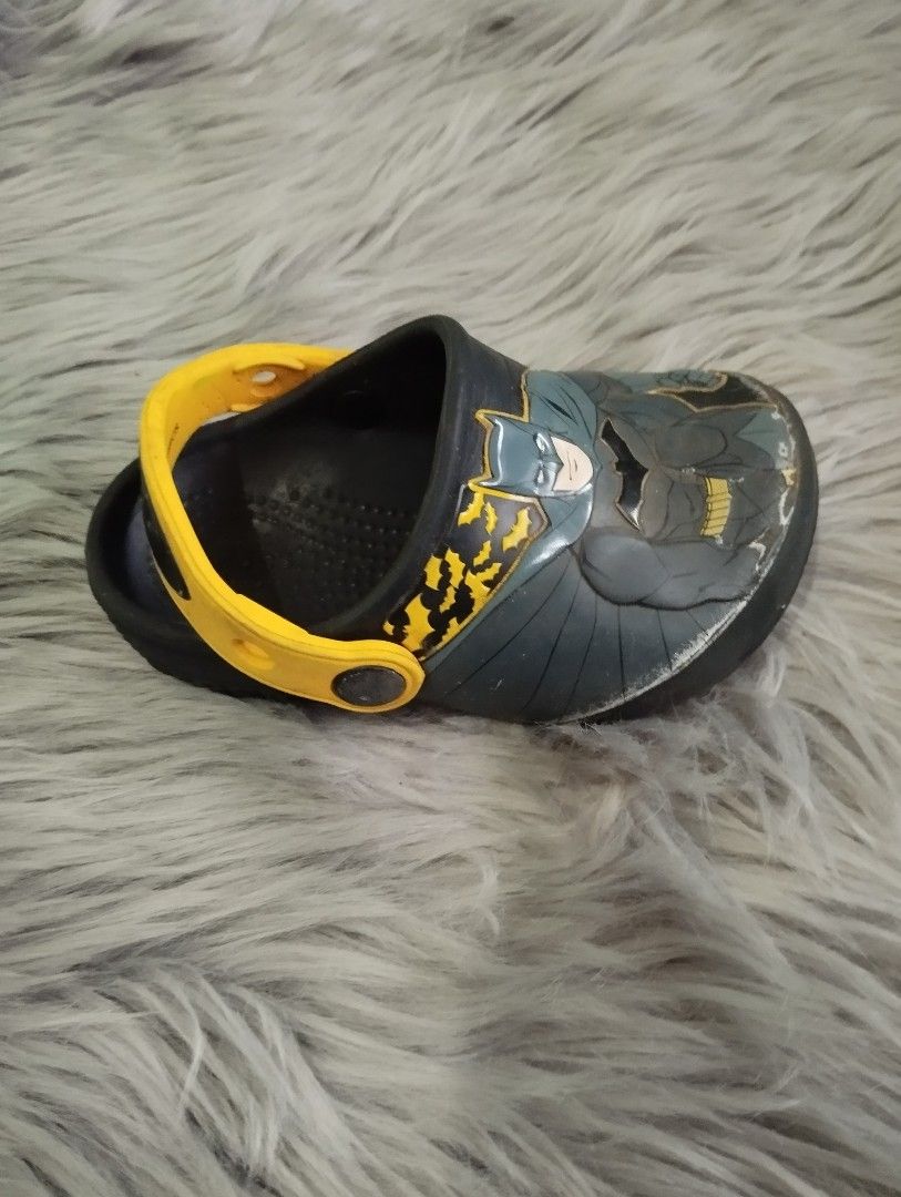 Crocs batman, Babies & Kids, Babies & Kids Fashion on Carousell